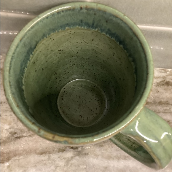 Hand Crafted | Kitchen | Handmade Artisan Celadon Green Pottery Mug ...